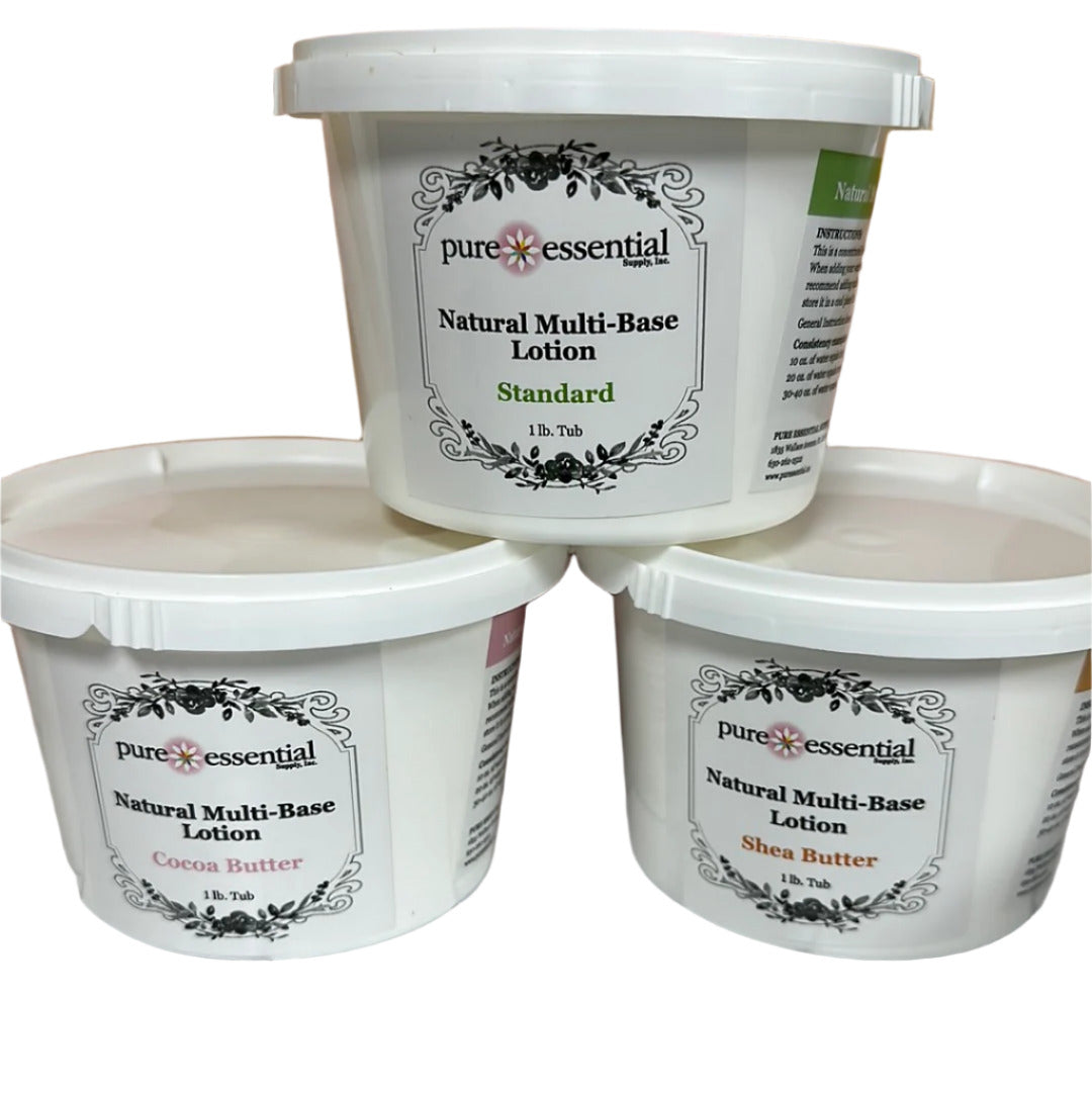 Lotion Base Concentrate Sample Pack 3 Paraben Free – Pure Essential ...