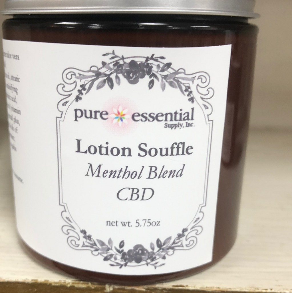 Lotion Souffle menthol Blends – Pure Essential Supply, Inc.